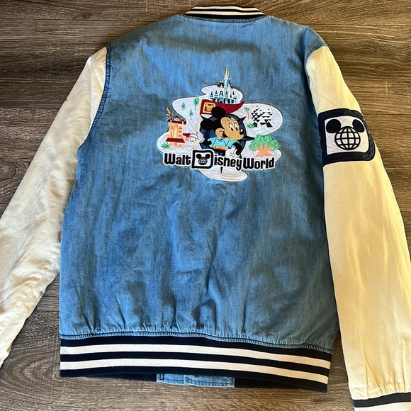 Disney | Jackets & Coats | Disney Walt Disneyworld Letterman Jacket ...
